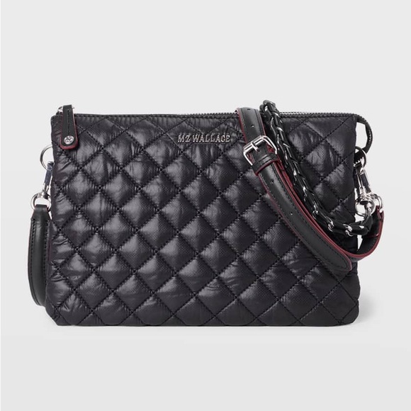 MZ Wallace | Bags | Mz Wallace Pippa Large Quilted Zip Crossbody Bag | Poshmark